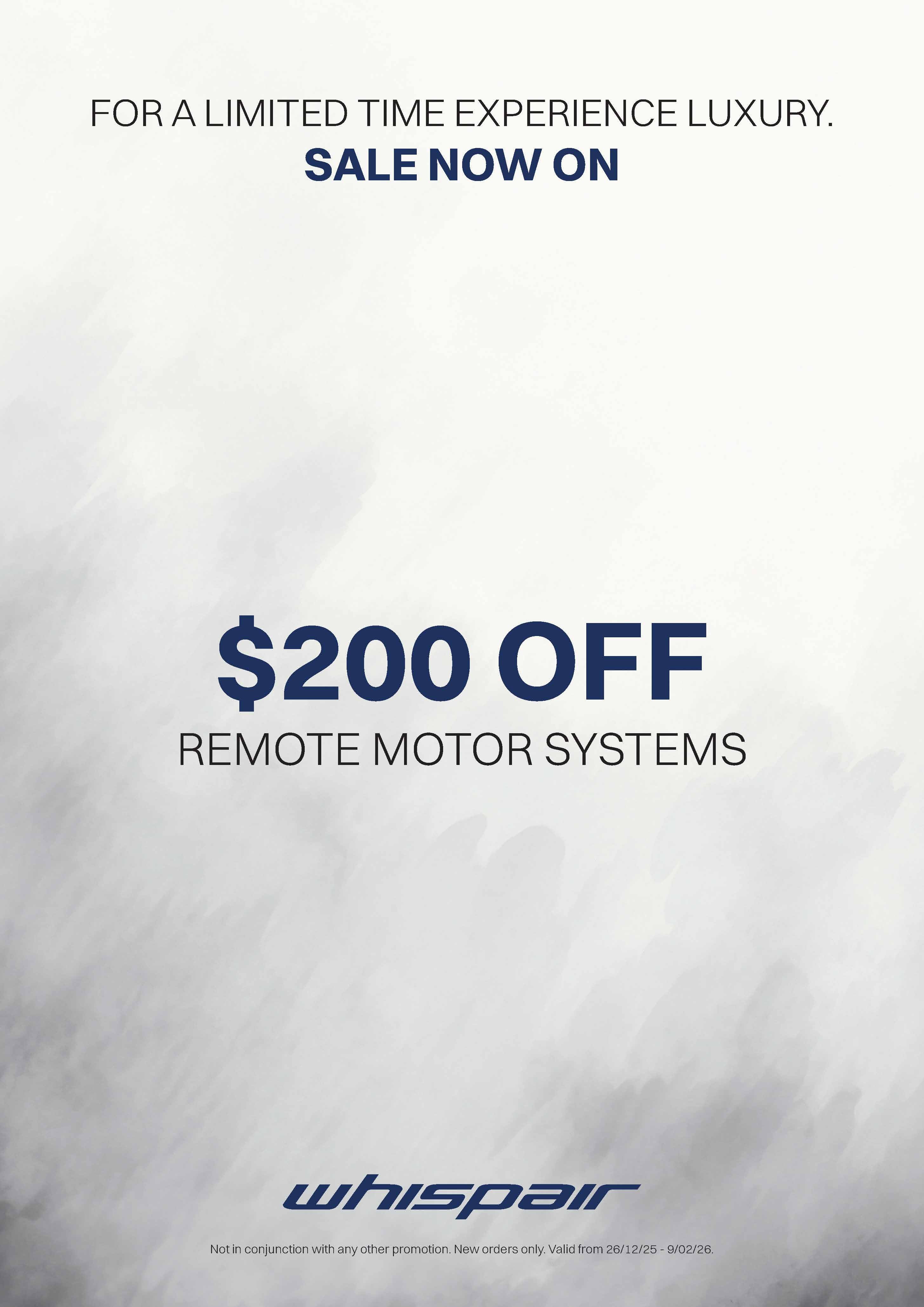 Experience Luxury – Whispair Remote Motor Sale – 8Appliances