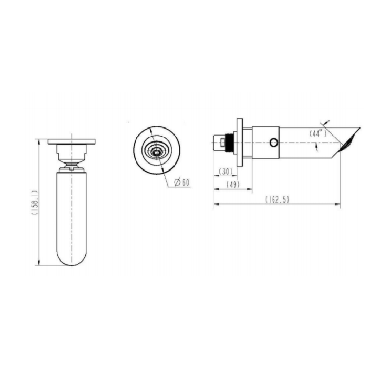 Innova BL2480 Karly Brass Shower Head – 8Appliances