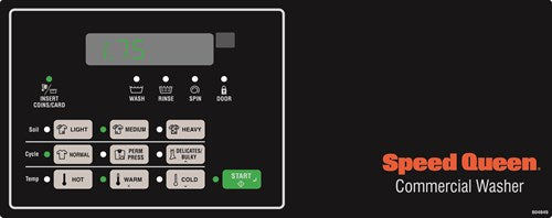 Speed Queen SFNNXA Commercial Vended Quantum Front Loader Washing Mach ...